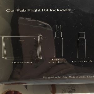 bebe | Makeup | New Bebe Fab Flight Travel Kit Set | Poshmark